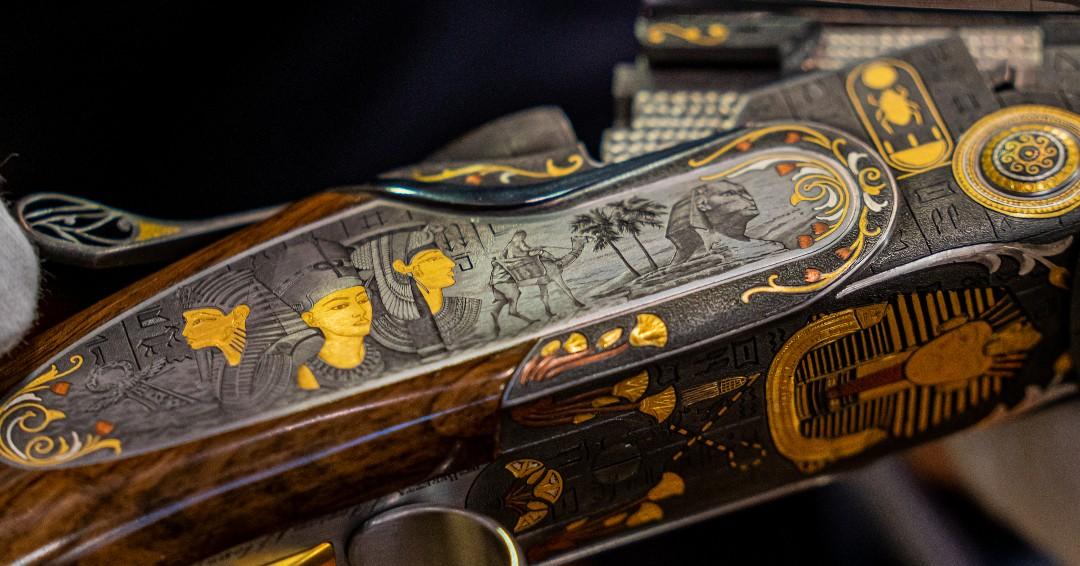 Beretta Channels King Tut for One-of-a-Kind Shotgun | American Firearms